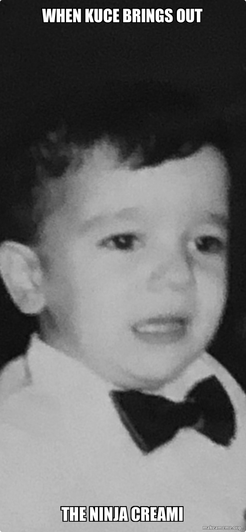 When kuce brings ouT The ninja creami Meme Generator