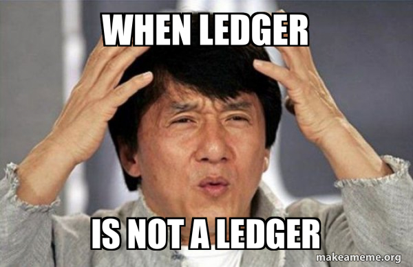 When Ledger is not a Ledger - Jackie Chan Why? Meme Generator