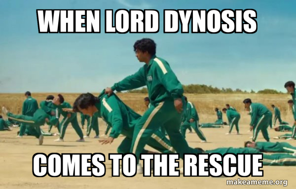 When lord dynosis Comes to the rescue - Squid Game Ali Holding Seong ...