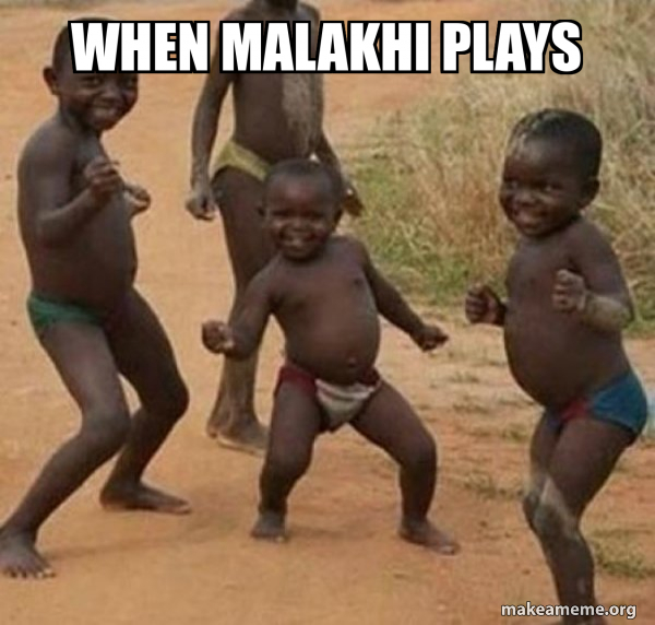 When Malakhi plays - Dancing Black Kids Meme Generator