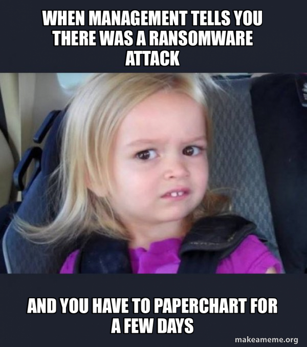 When management tells you there was a ransomware attack and you have to ...