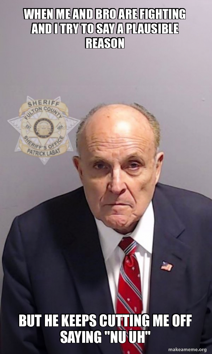 When me and bro are fighting and I try to say a plausible reason But he ...