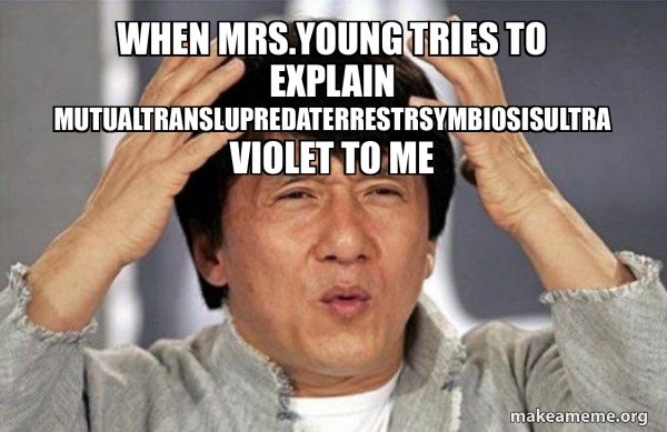 When Mrs.Young tries to explain ...