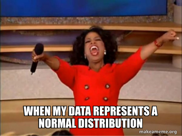 WHEN MY DATA REPRESENTS A NORMAL DISTRIBUTION - Oprah Winfrey - You Get ...