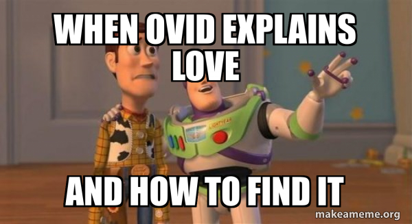When Ovid explains love And how to find it - Buzz and Woody (Toy Story ...