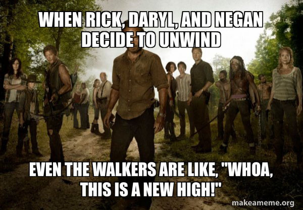 Das Walking Dead Meme Daryl