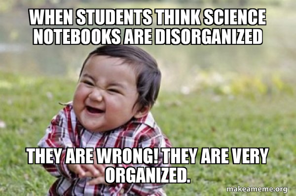 Organized Student Meme