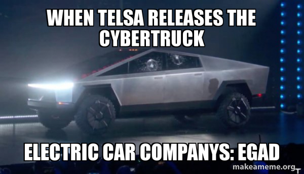 when telsa releases the cybertruck electric car companys: EGAD - Tesla ...