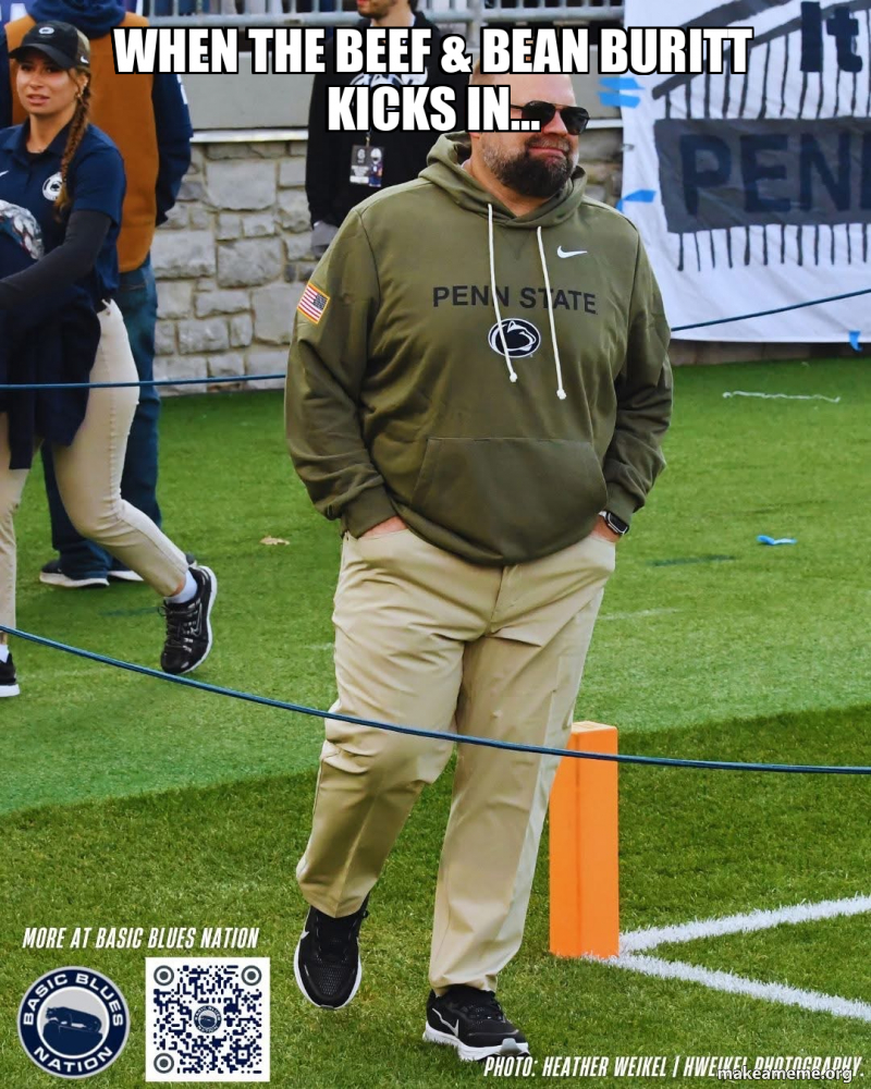 When the beef & bean buritt kicks in… Meme Generator