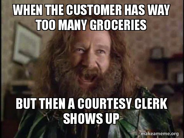 Courtesy Clerk Memes