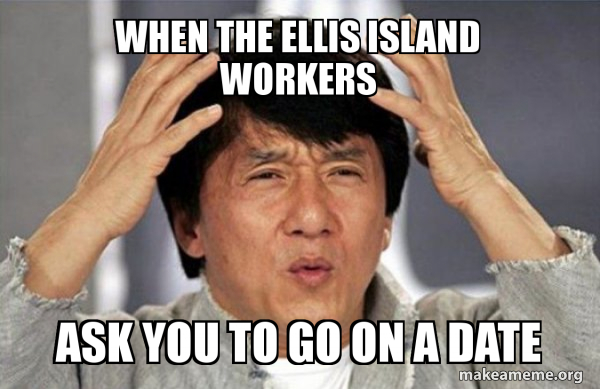 Ellis Island Memes Meet The Ghosts Of Ellis Island New York On My