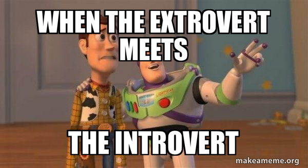 When the extrovert meets The introvert - Buzz and Woody (Toy Story ...