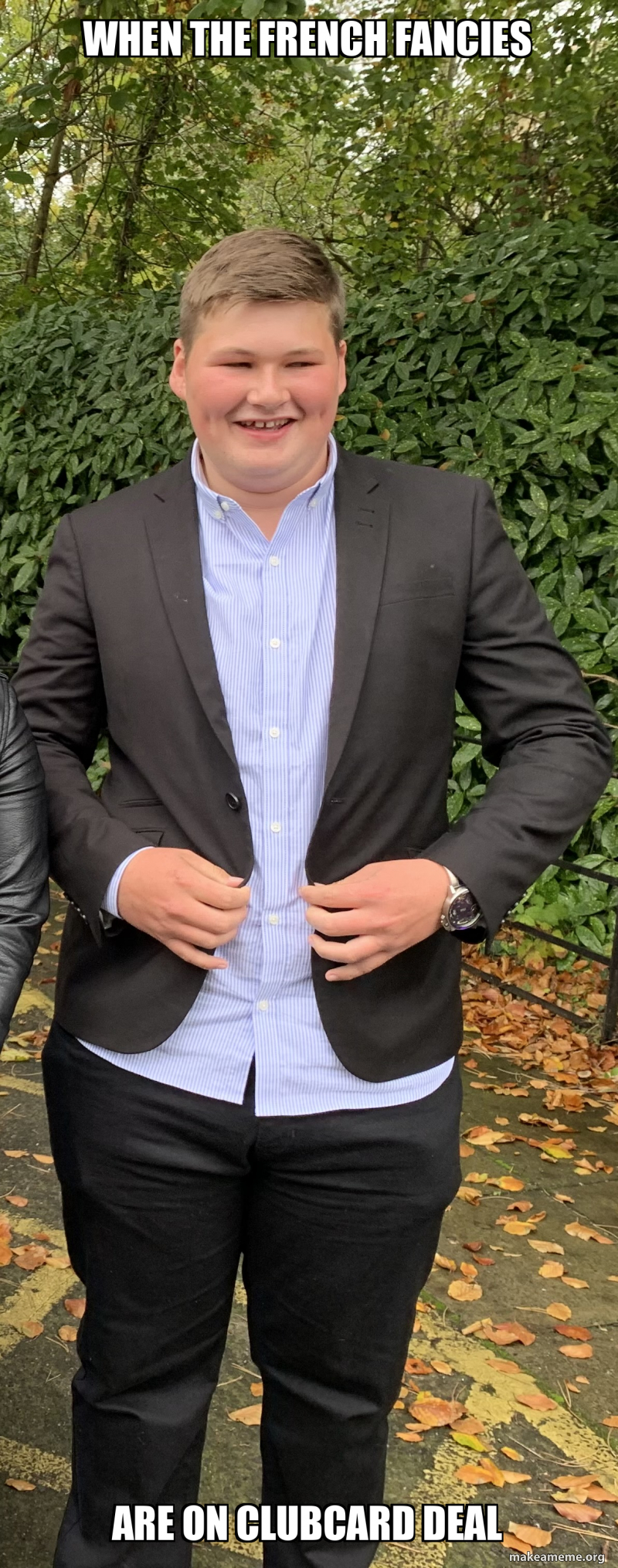When the french Fancies Are on clubcard deal Meme Generator