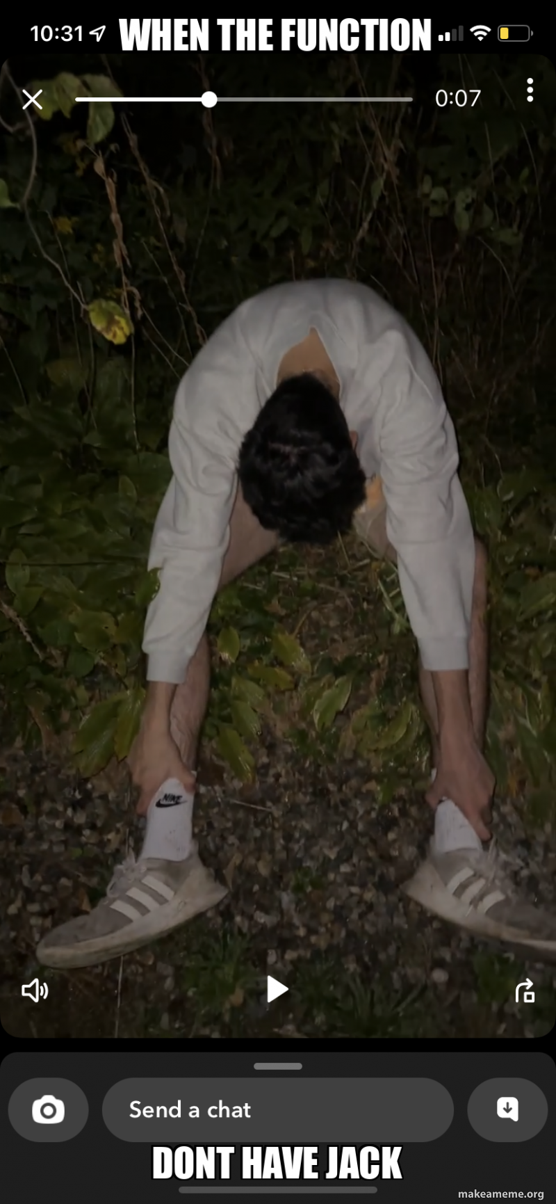 When the function Dont have jack Meme Generator