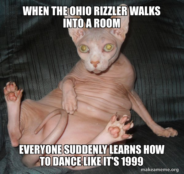 When the Ohio rizzler walks into a room Everyone suddenly learns how to ...