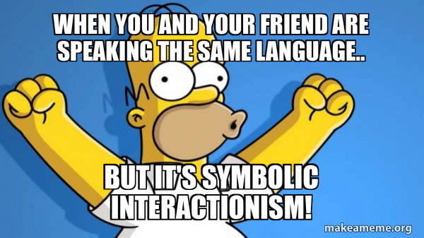 When you and your friend are speaking the same language.. But it's ...