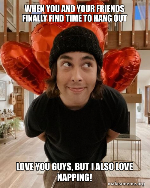 When you and your friends finally find time to hang out Love you guys ...