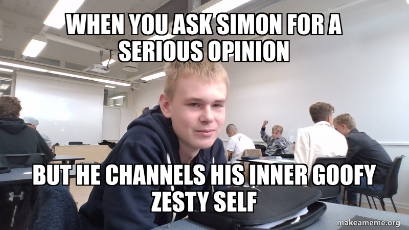 When you ask Simon for a serious opinion But he channels his inner ...