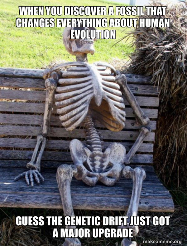 When you discover a fossil that changes everything about human ...