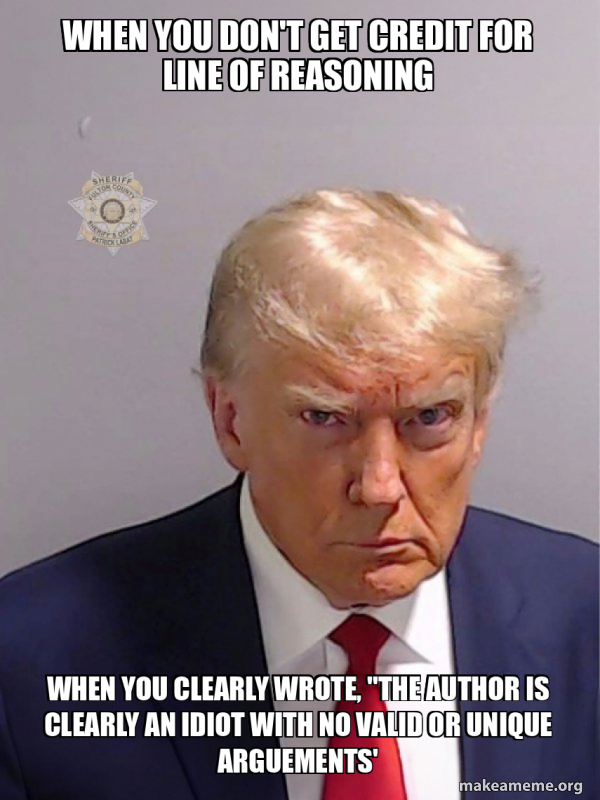 When you don't get credit for line of reasoning when you clearly wrote ...