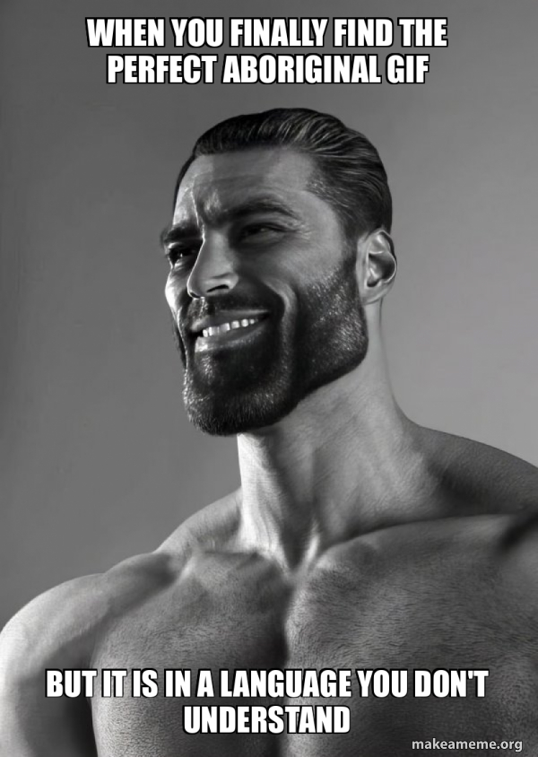 When you finally find the perfect aboriginal gif But it is in a ...