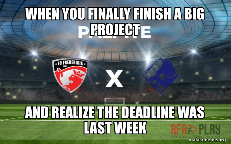 When you finally finish a big project And realize the deadline was last ...