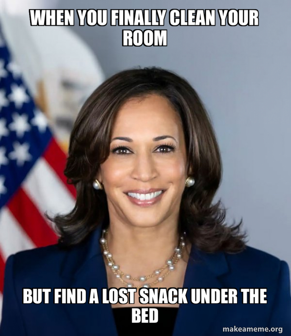 When you finally clean your room But find a lost snack under the bed ...