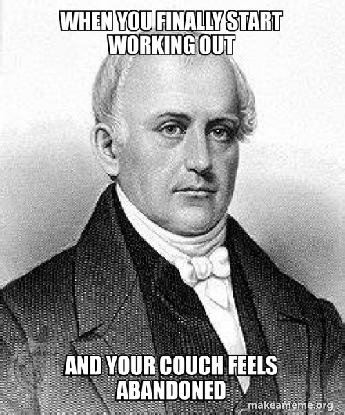 When you finally start working out And your couch feels abandoned Meme ...