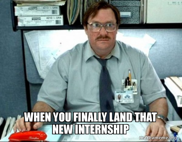 Leaving Internship Meme Work You = Shit: Funny Gift For Coworker