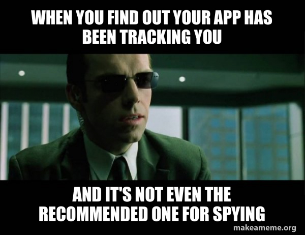 When you find out your app has been tracking you And it's not even the ...
