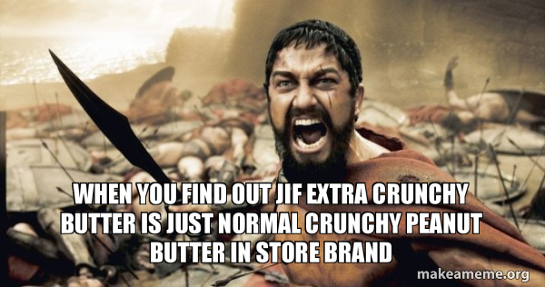 Crunchy Peanut Butter Meme Crunchy Peanut Butter Stare GIF Crunchy
