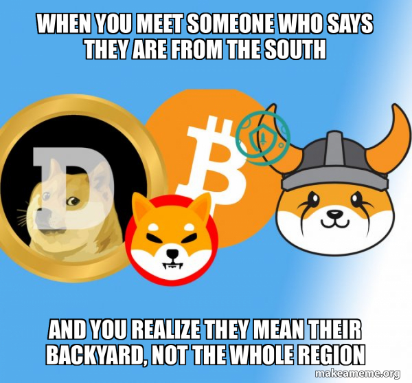 When you meet someone who says they are from the South And you realize ...