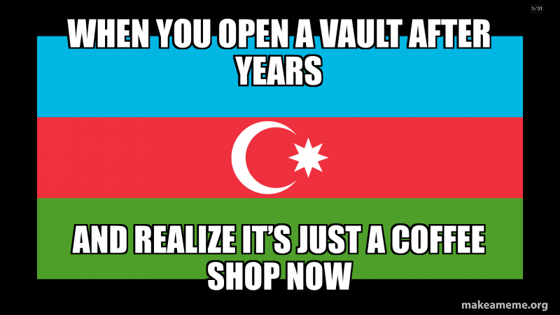 When you open a vault after years And realize it’s just a coffee shop ...