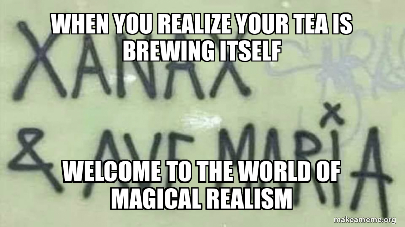 When you realize your tea is brewing itself Welcome to the world of ...