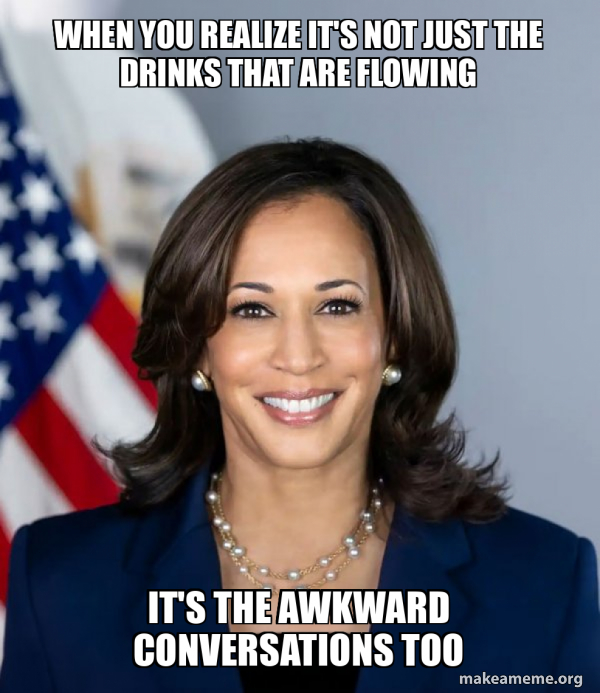 When you realize it's not just the drinks that are flowing It's the ...