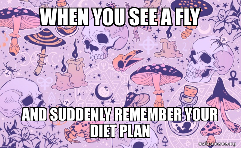 When you see a fly And suddenly remember your diet plan - frog eating a ...