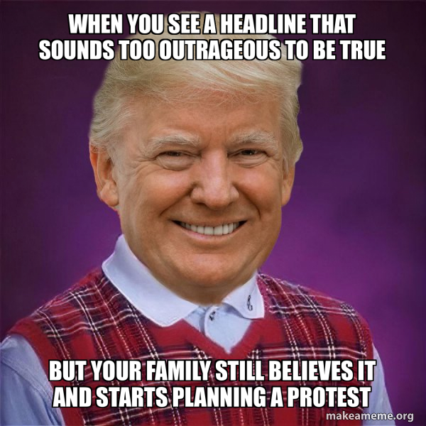 When you see a headline that sounds too outrageous to be true But your ...