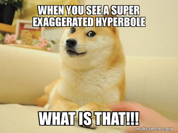 When you see a super exaggerated hyperbole What is THAT!!! - Doge Meme ...