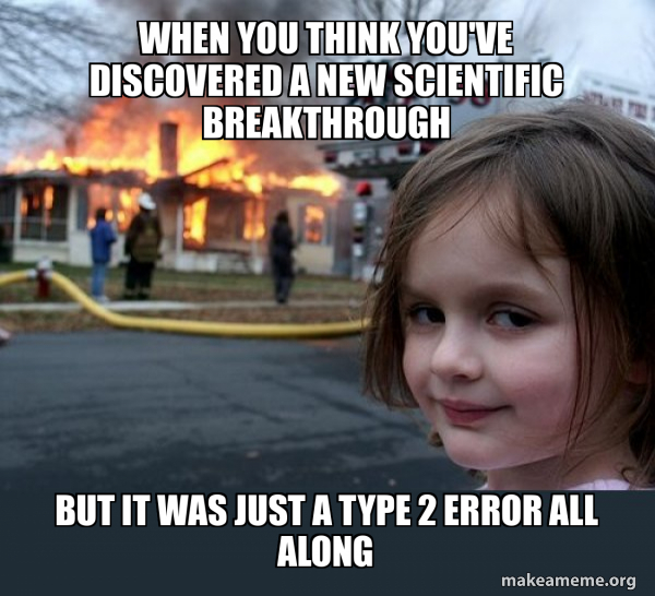 When you think you've discovered a new scientific breakthrough But it ...