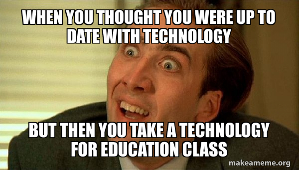 WHEN YOU THOUGHT YOU WERE UP TO DATE WITH TECHNOLOGY BUT THEN YOU TAKE ...