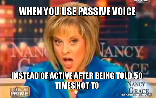 Active Voice Memes Science Vs English Writing Meme By Harharbinks :)