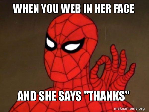 Spiderman Meme Face