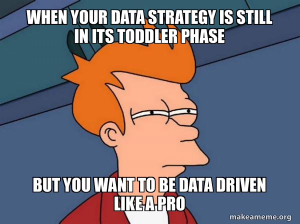 When your data strategy is still in its toddler phase But you want to ...