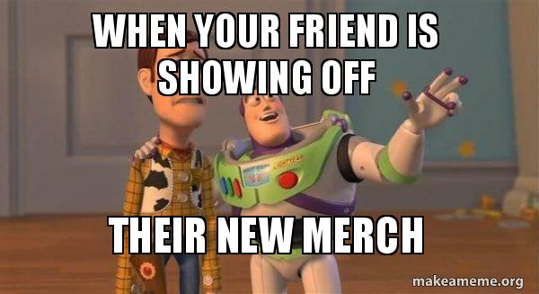 When your friend is showing off their new merch - Buzz and Woody (Toy ...