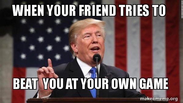 Friends Beating Memes When My Friend Comes Early To School