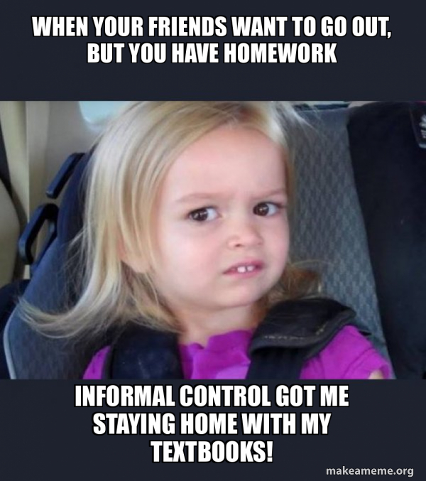 When your friends want to go out, but you have homework Informal ...