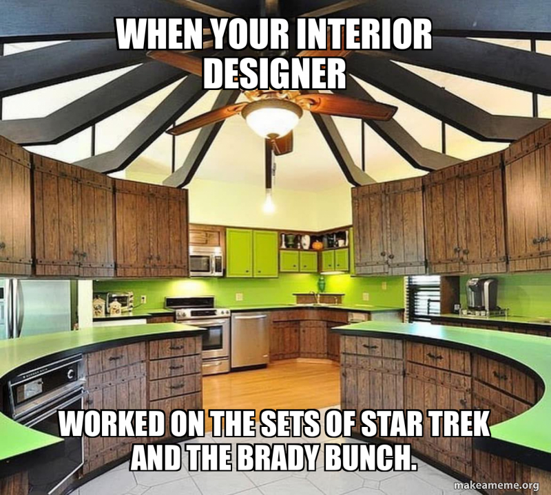 when your interior designer worked on the sets of star trek and the ...