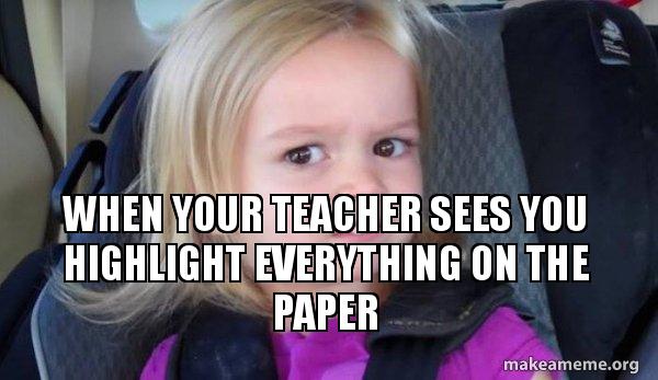 Highlight Everything Memes