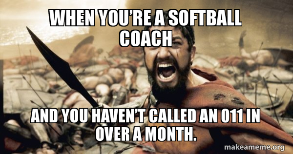 Softball Coaching Memes Das Leben Als 3rd Base Coach Meme PNG I