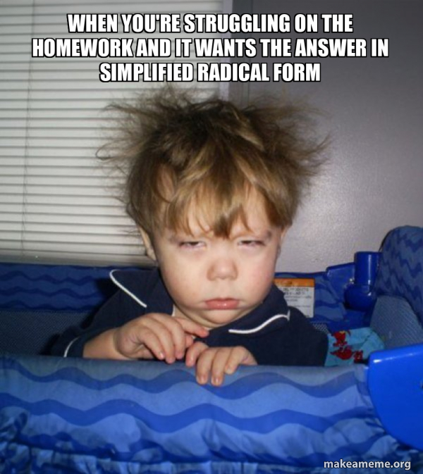 when you're struggling on the homework and it wants the answer in ...